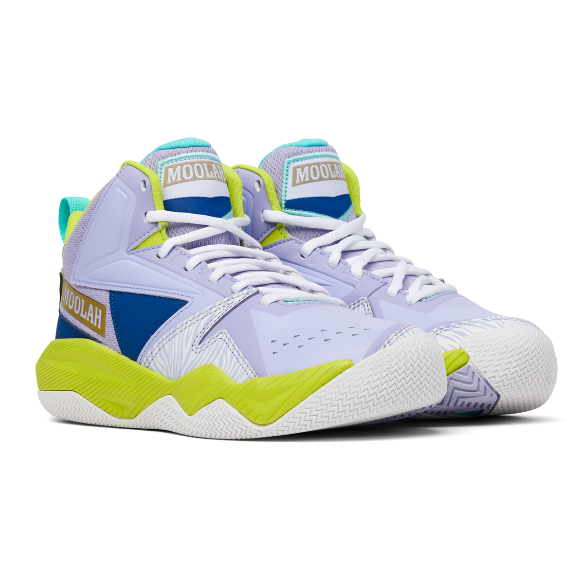 Kicks | PRESS BREAK - LILAC/NAVY/GREEN – Moolah Kicks