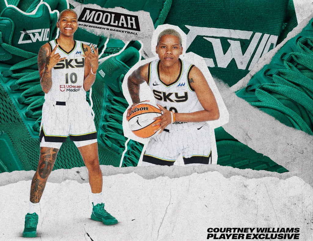 #1 IN WOMEN'S BASKETBALL – Moolah Kicks